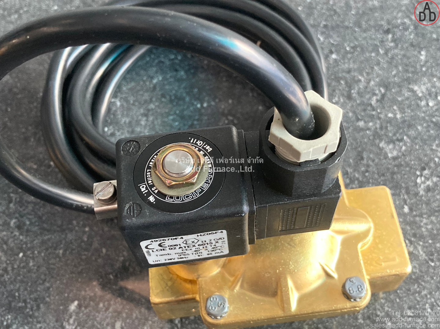 Parker Solenoid Valve Explosion proof 492670F4 HZ05F4 - บริษัท เอดีดี ...