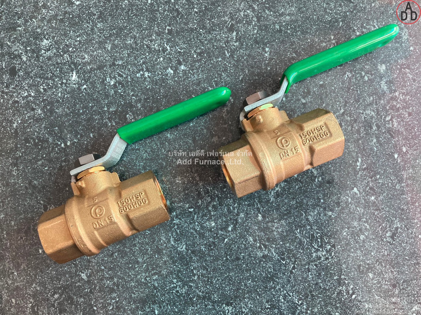 Gas Ball Valve 1/2", Italy - บริษัท เอดีดี เฟอร์เนส จำกัด