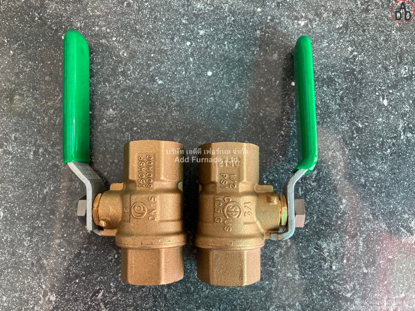 Gas Ball Valve 1/2", Italy - บริษัท เอดีดี เฟอร์เนส จำกัด