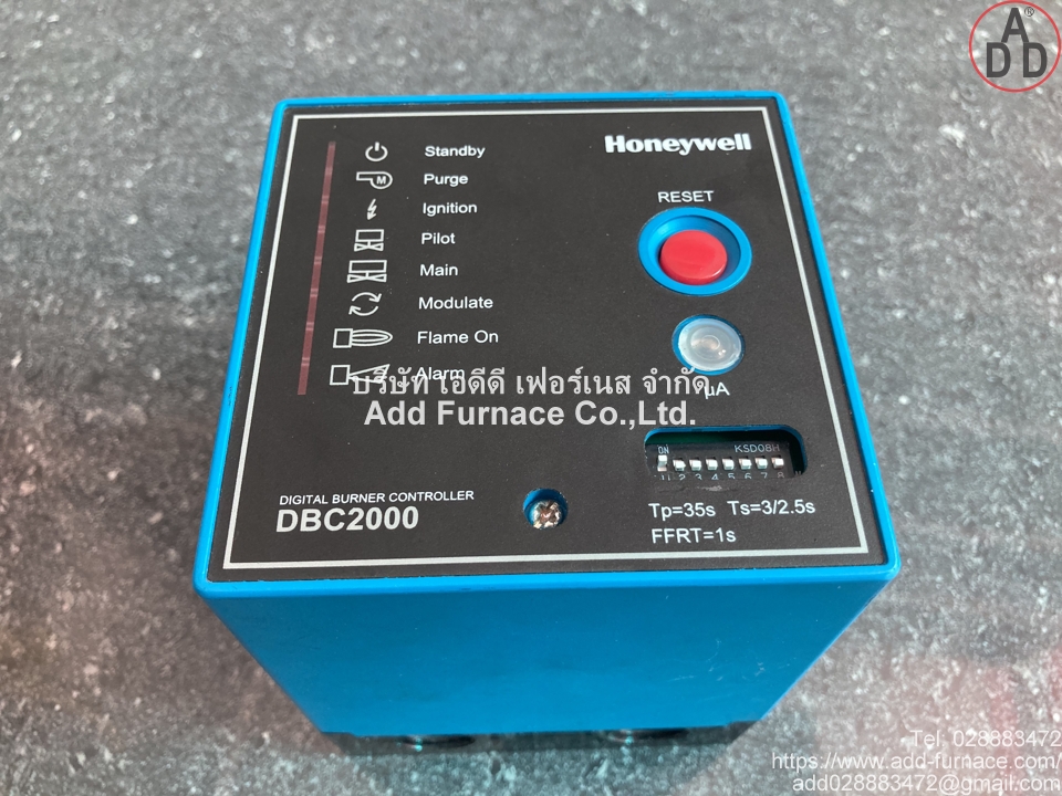 DBC2000E2019 | Digital Burner Controller - บริษัท เอดีดี เฟอร์เนส จำกัด
