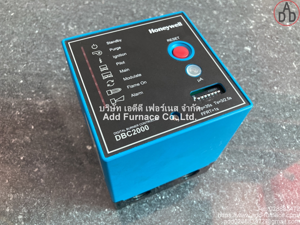 DBC2000E2019 | Digital Burner Controller - บริษัท เอดีดี เฟอร์เนส จำกัด