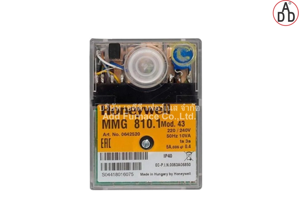 Honeywell MMG 810.1 Mod.43 - บริษัท เอดีดี เฟอร์เนส จำกัด