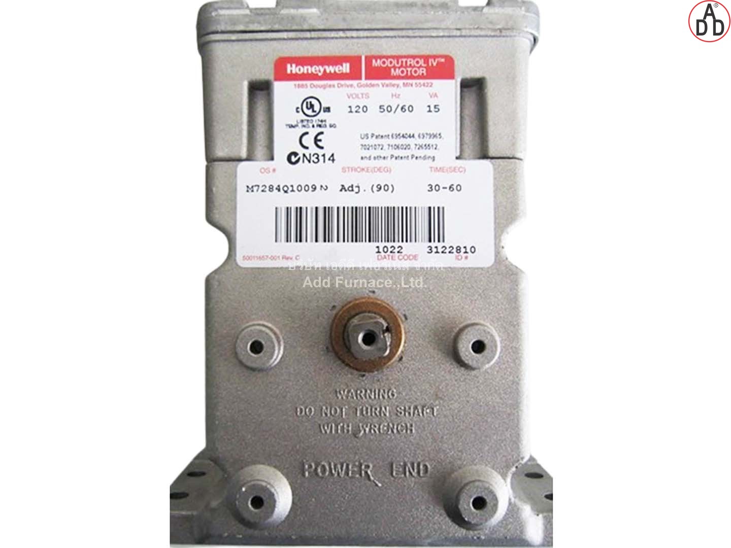 M7284Q1009 - บริษัท เอดีดี เฟอร์เนส จำกัด,Add Furnace Co.,Ltd.