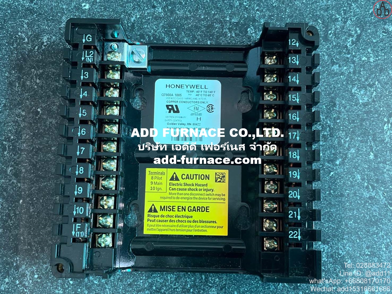 Q7800A 1005 | Honeywell Base For RA890 Series - บริษัท เอดีดี เฟอร์เนส ...