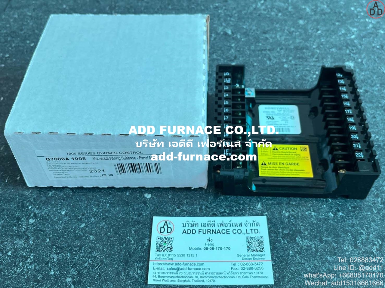 Q7800A 1005 | Honeywell Base For RA890 Series - บริษัท เอดีดี เฟอร์เนส ...