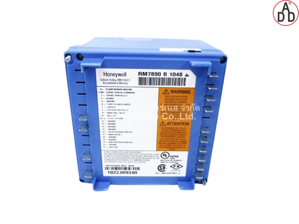 Honeywell RM7890 B 1048 - บริษัท เอดีดี เฟอร์เนส จำกัด,Add Furnace Co.,Ltd.