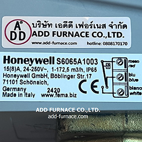 S6065A1003 Honeywell | Pressure Switch - Thailand Agent