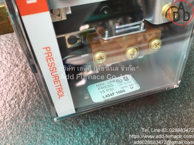 L404F 1060(l404f 1060)|Honeywell PRESSURETROL - บริษัท เอดีดี เฟอร์เนส ...