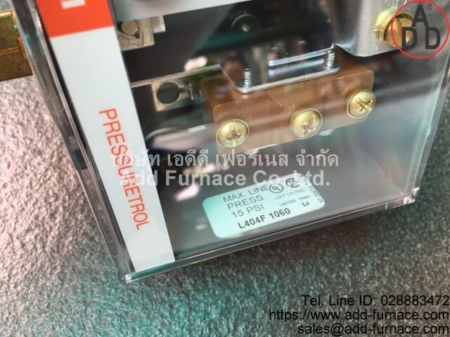 L404F 1060(l404f 1060)|Honeywell PRESSURETROL - บริษัท เอดีดี เฟอร์เนส ...
