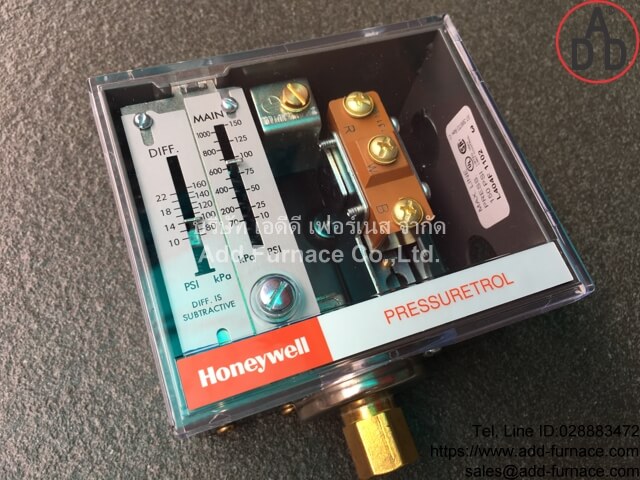 L404F 1102 | Honeywell PRESSURETROL - บริษัท เอดีดี เฟอร์เนส จำกัด