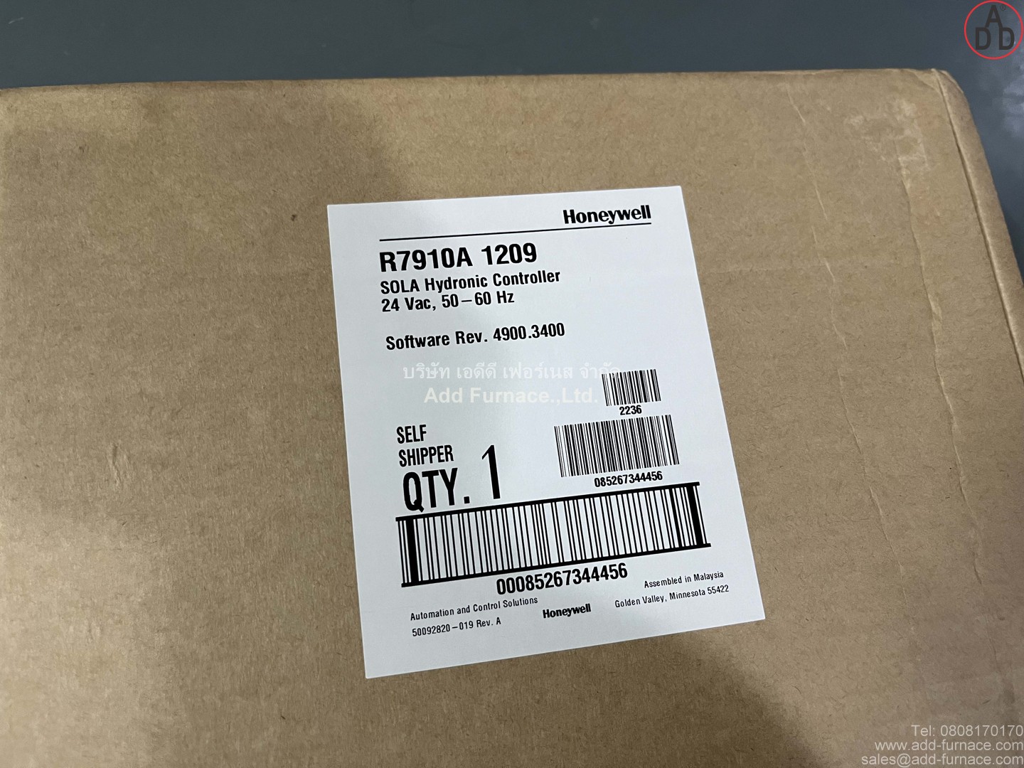 R7910A 1209 - บริษัท เอดีดี เฟอร์เนส จำกัด