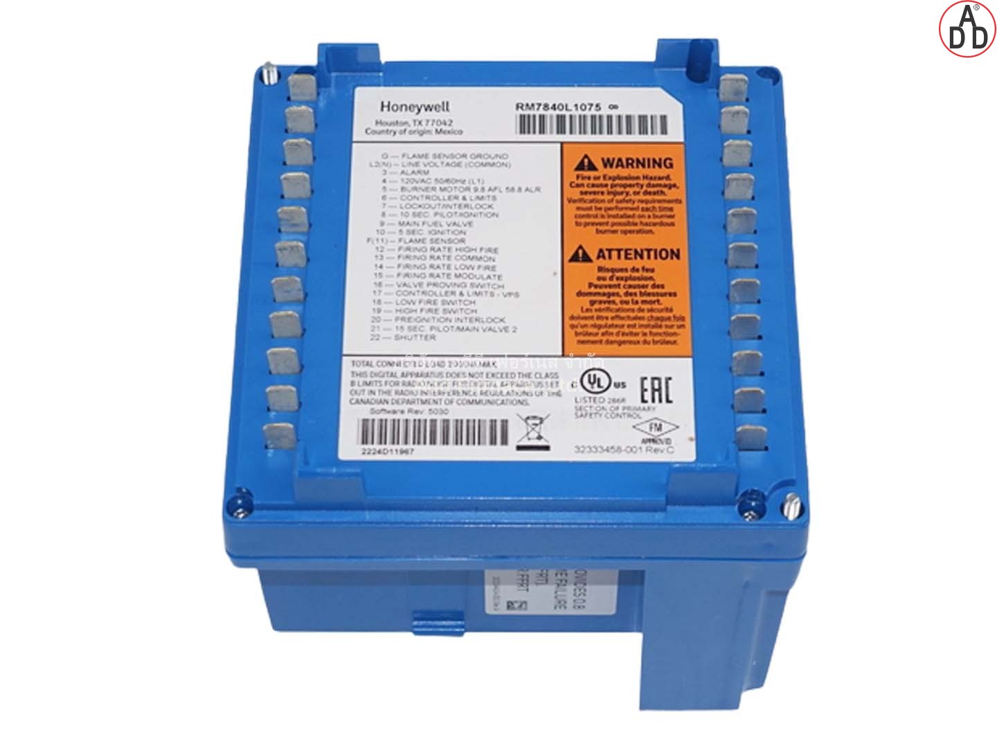 RM7840L1075 | Automatic Programming Control - บริษัท เอดีดี เฟอร์เนส ...