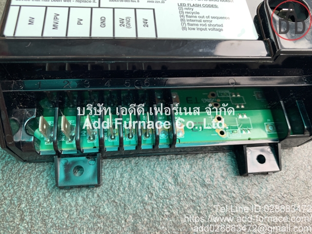 Honeywell S8600M3001 Continuous Retry - บริษัท เอดีดี เฟอร์เนส จำกัด