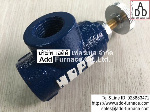 HOPE LV-1/2(LV-15) | Limitting Valveリミティングバルブ - บริษัท เอดีดี เฟอร์เนส ...