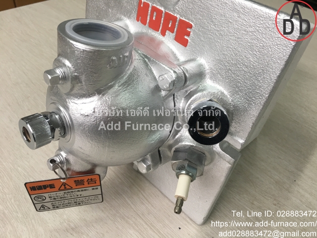 HopeBurner Type EXA 2A | Capacity 166 kW (Japan) - บริษัท เอดีดี เฟอร์ ...