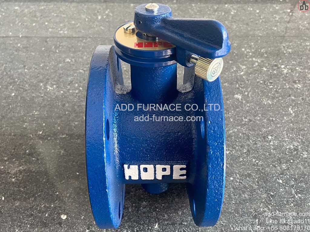 Hope HDF-65 | エアー用バタフライダンパーAir,Gas Butterfly Valve Damper - บริษัท เอดี ...