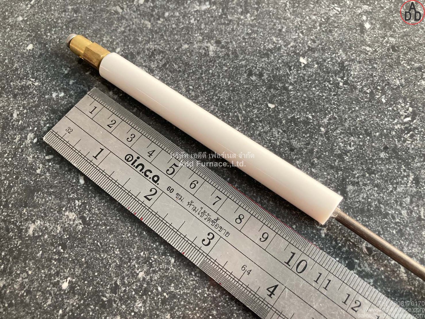 ZKIH 400/100R Flame Rod Ignition Rod Probe - บริษัท เอดีดี เฟอร์เนส จำกัด