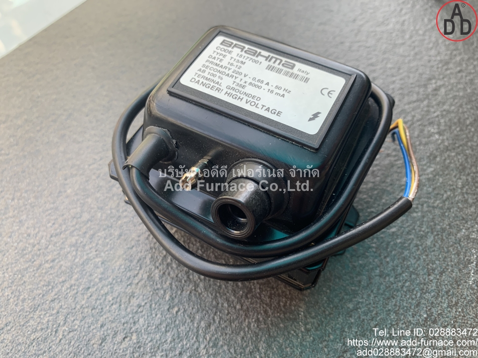 BRAHMA Italy TYPE T13/M - บริษัท เอดีดี เฟอร์เนส จำกัด