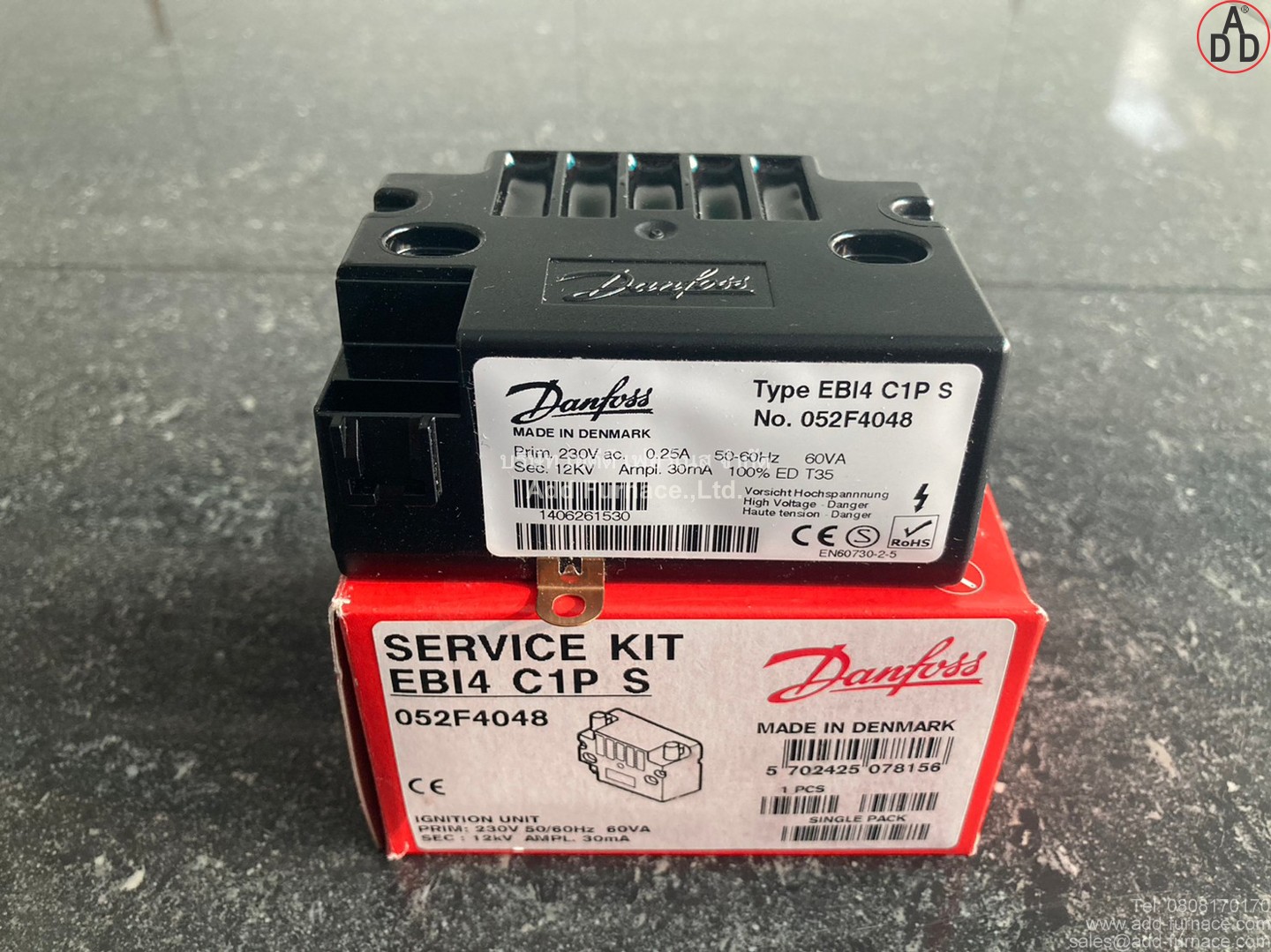 Danfoss Type EBI4 C1P S No.052F4048 - บริษัท เอดีดี เฟอร์เนส จำกัด