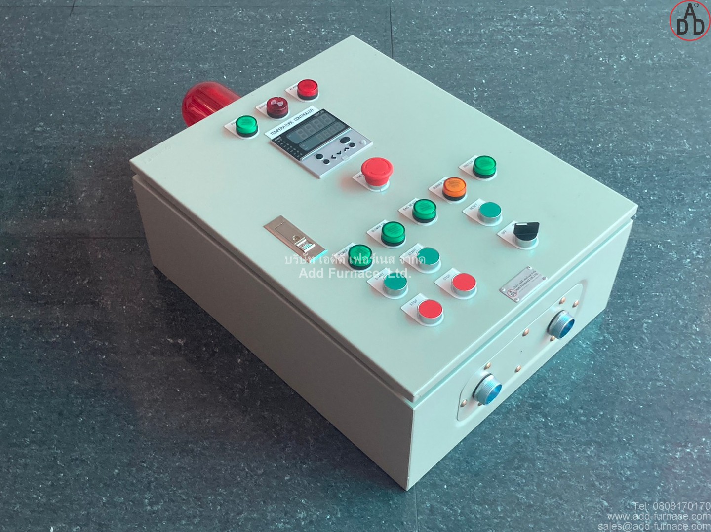 Gas Burner RAH40,80,120,160 Temperature Control Box Separate Out Burner ...