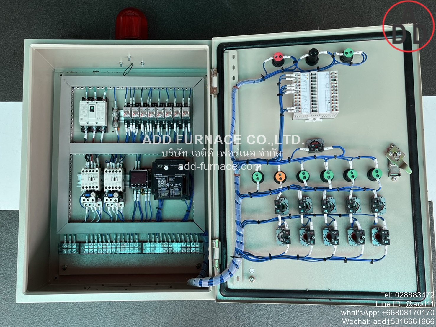 Gas Burner RAH80 Temperature Control Box Separate Out Burner Controller ...