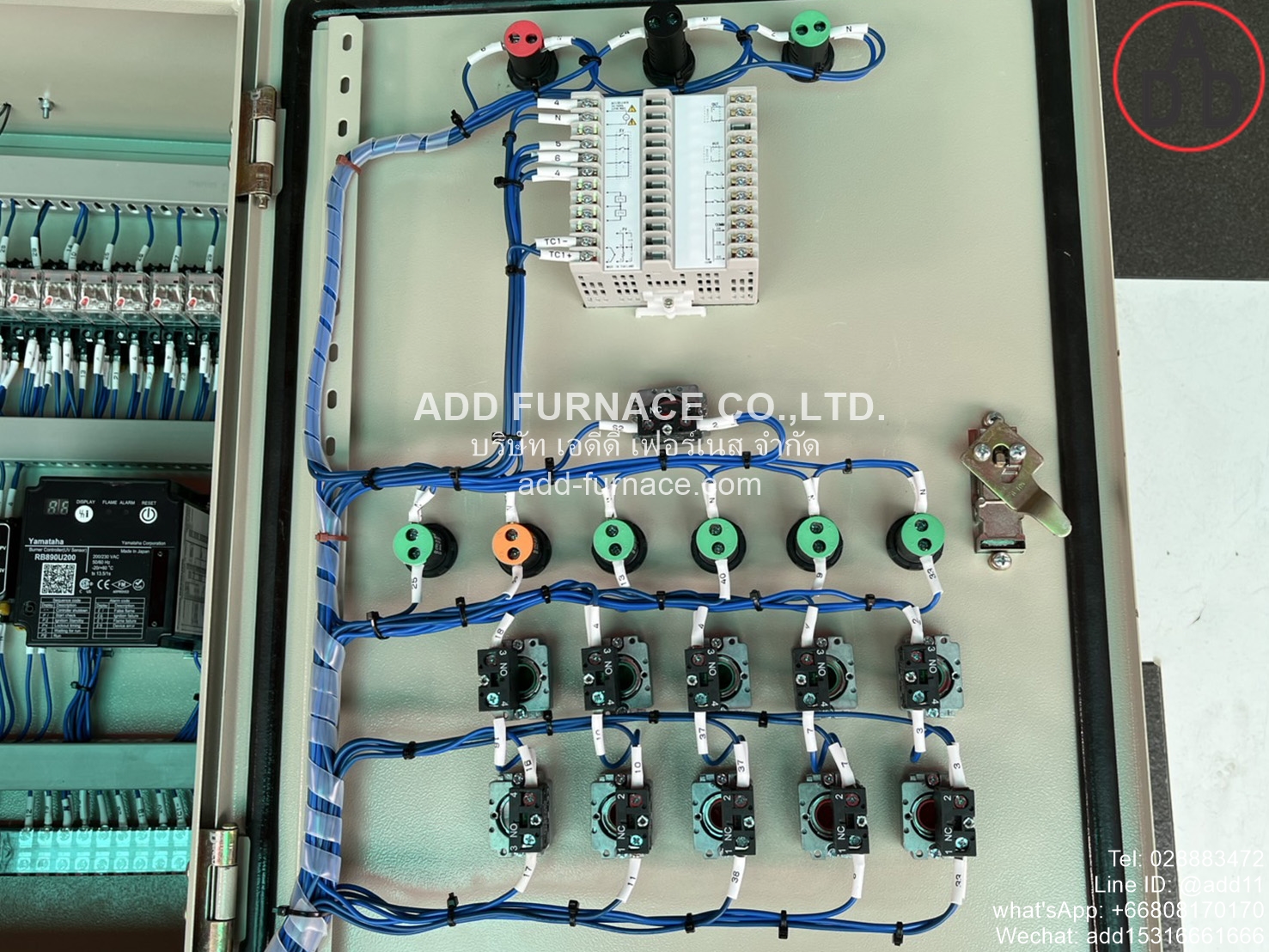 Gas Burner RAH80 Temperature Control Box Separate Out Burner Controller ...