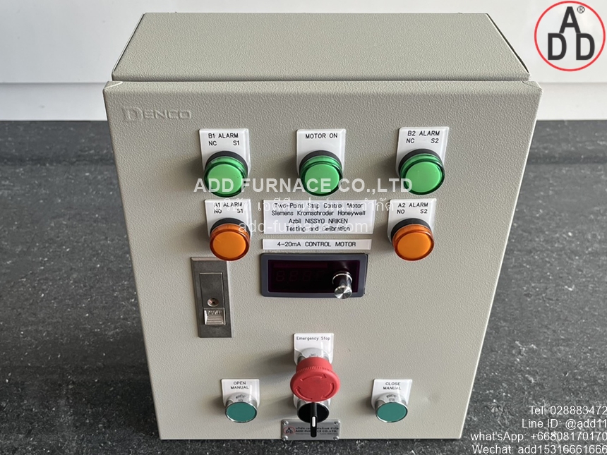 ระบบควบคุมมอเตอร์แบบ 2 จุด (Two-Point Step Control Motor) - บริษัท เอดี ...