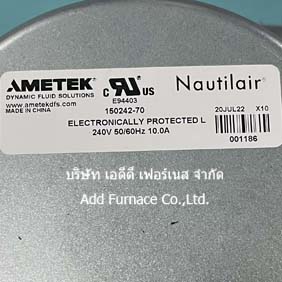 Ametek 150242-70 - บริษัท เอดีดี เฟอร์เนส จำกัด