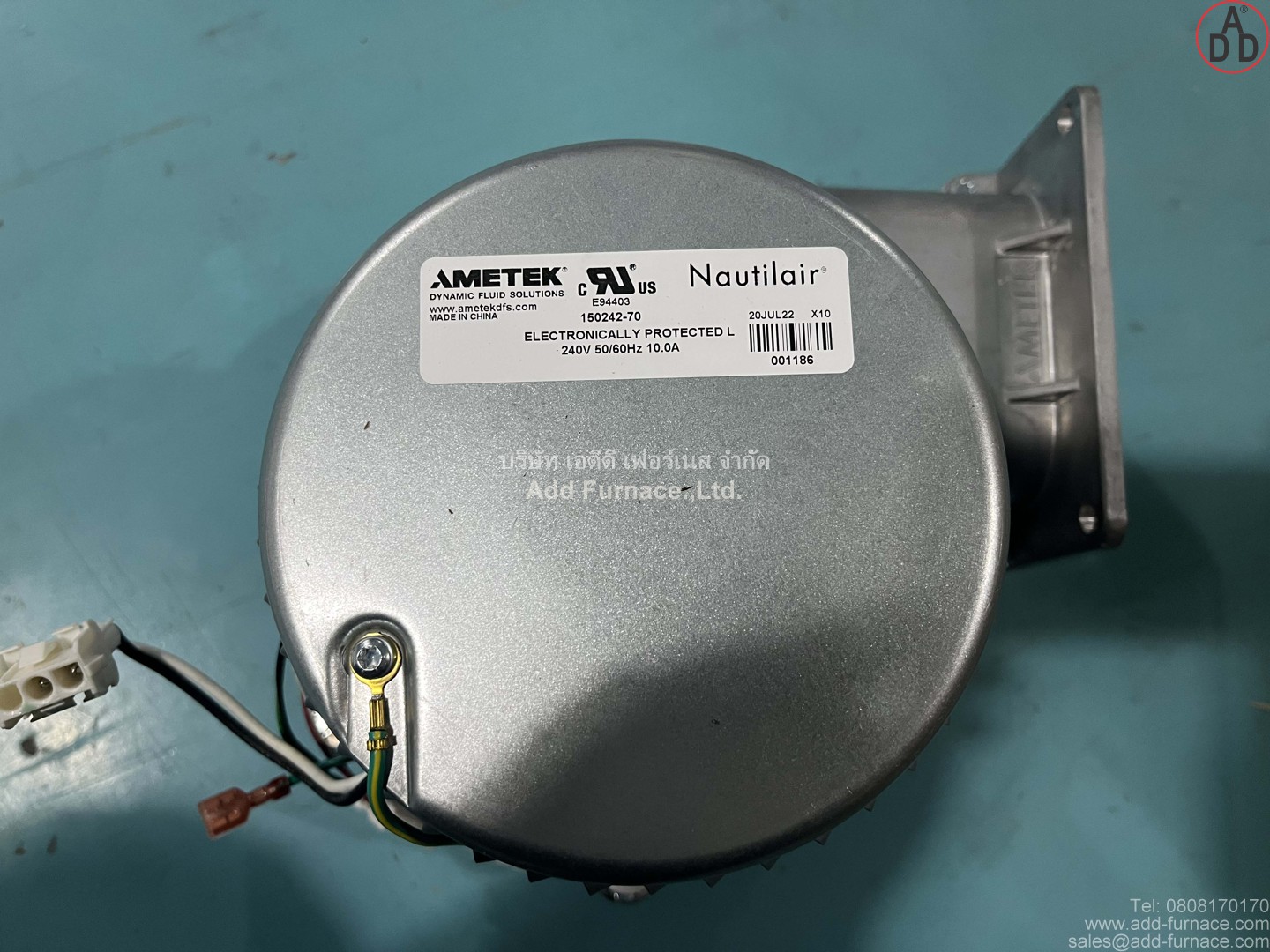 Ametek 150242-70 - บริษัท เอดีดี เฟอร์เนส จำกัด