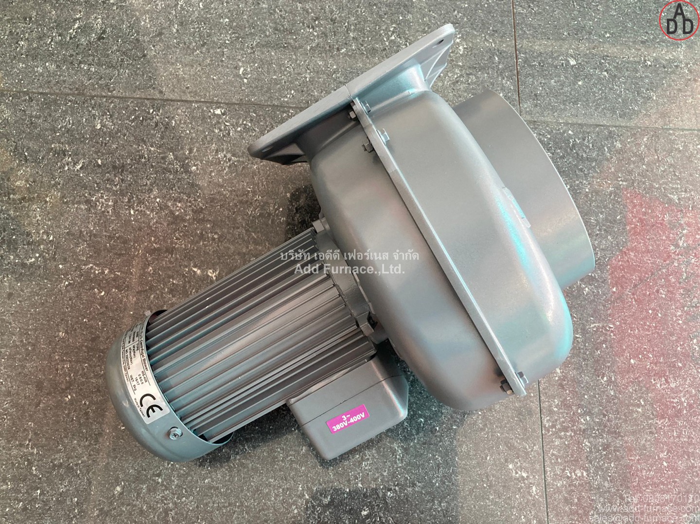 Blower Type MS-405 - บริษัท เอดีดี เฟอร์เนส จำกัด