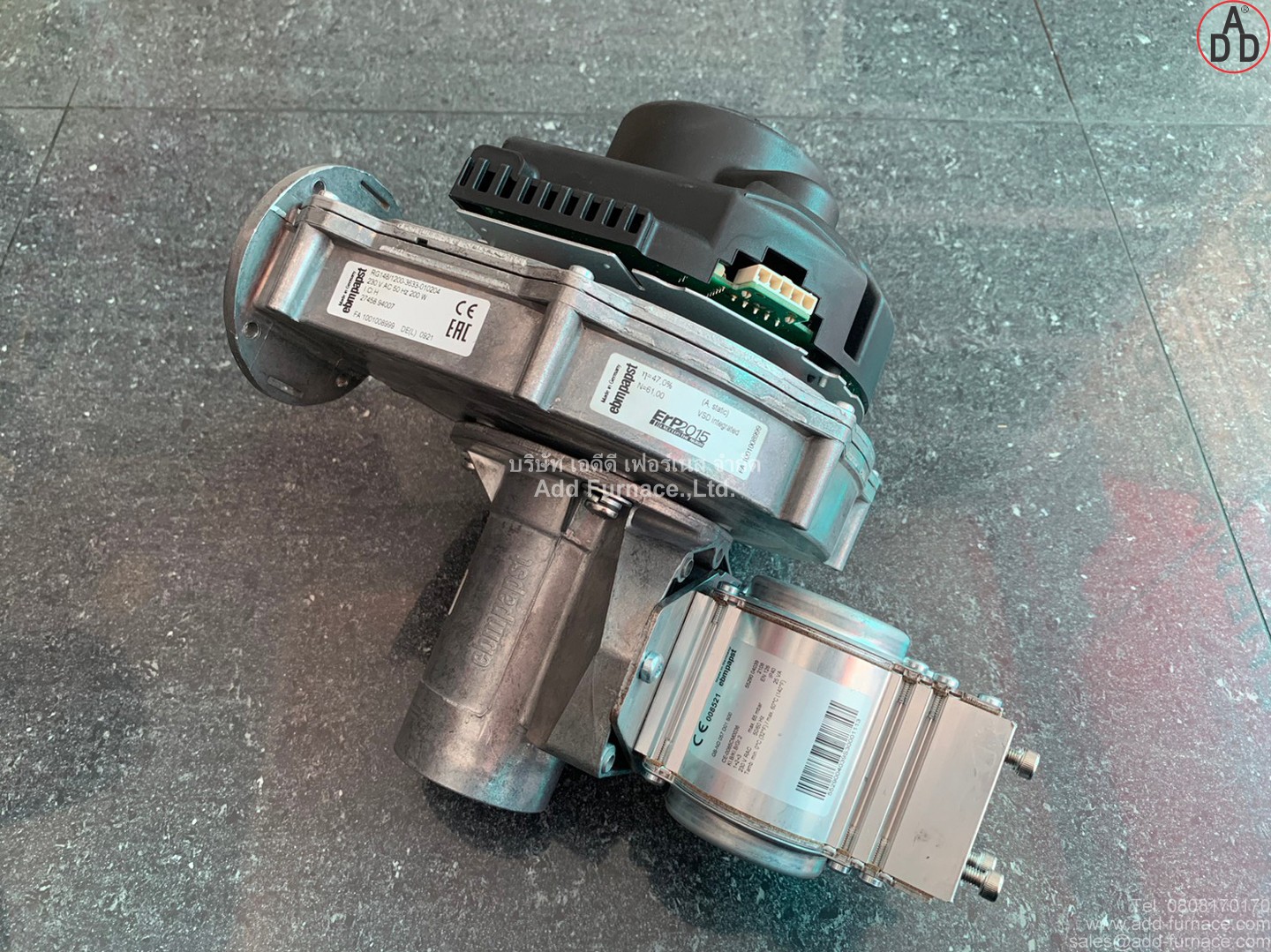 EBMPAPST RG148/1200-3633 with EBMPAPST GB-ND 057 D01 S00 - บริษัท เอดี ...