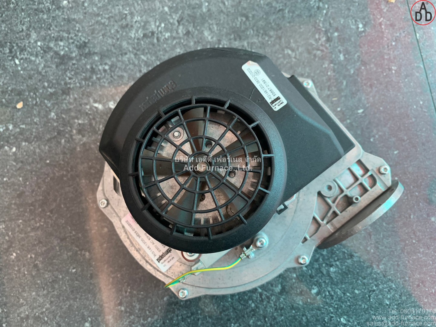 EBMPAPST RG148/1200-3633 - บริษัท เอดีดี เฟอร์เนส จำกัด