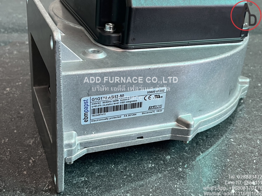 G1G170-AB53-80 - บริษัท เอดีดี เฟอร์เนส จำกัด