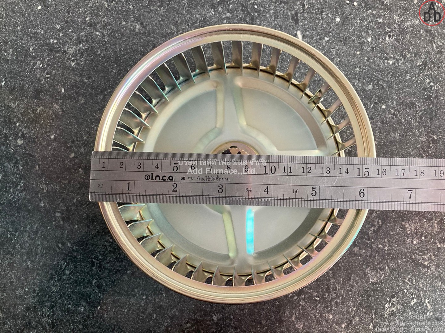 Pilot Burner Blower Wheel Size 158x63xOD12.7mm - บริษัท เอดีดี เฟอร์เนส ...