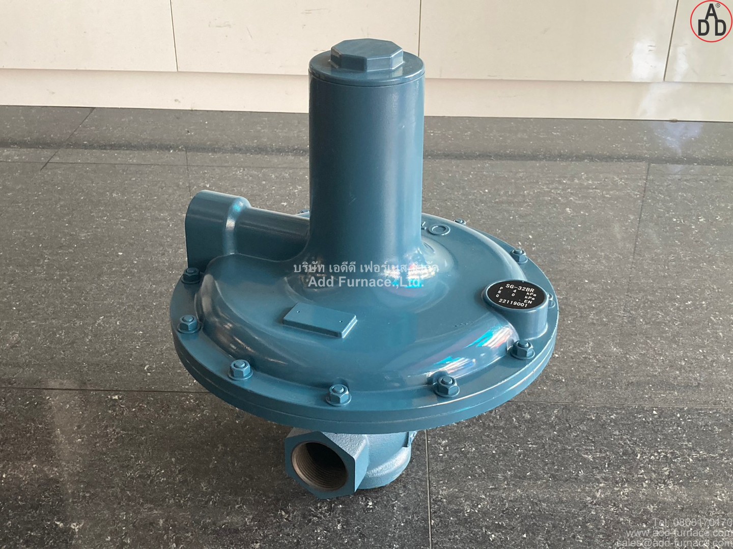 Low Pressure Relief Valve SG-32BR - บริษัท เอดีดี เฟอร์เนส จำกัด