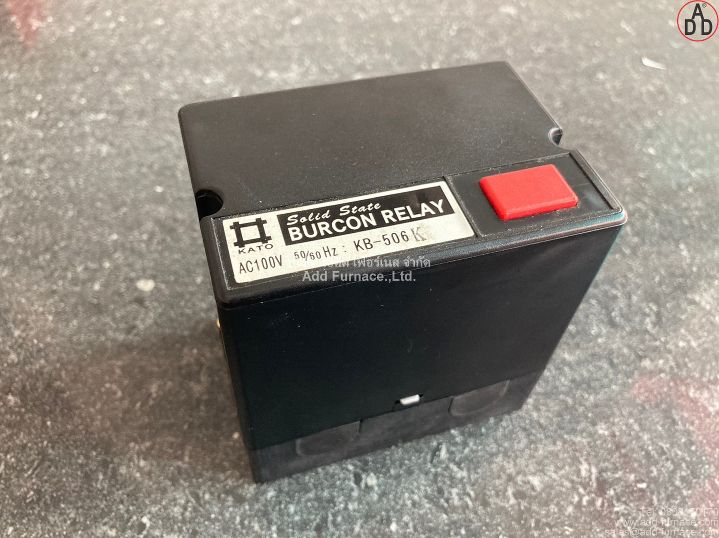 Burcon Relay KB-506K - บริษัท เอดีดี เฟอร์เนส จำกัด,Add Furnace Co.,Ltd.