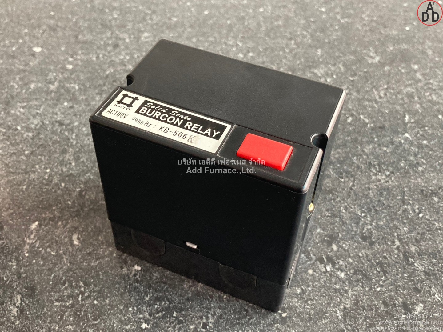 Burcon Relay KB-506K - บริษัท เอดีดี เฟอร์เนส จำกัด,Add Furnace Co.,Ltd.
