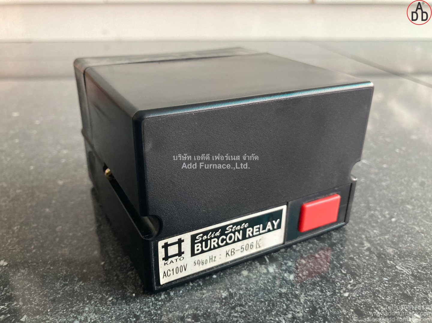 Burcon Relay KB-506K - บริษัท เอดีดี เฟอร์เนส จำกัด,Add Furnace Co.,Ltd.