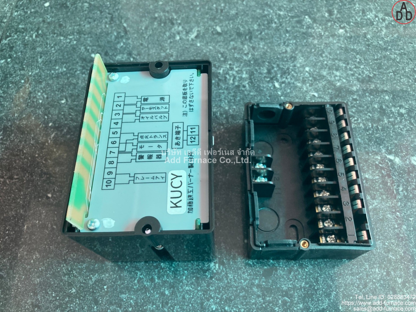 Burcon Relay KB-606K - บริษัท เอดีดี เฟอร์เนส จำกัด,Add Furnace Co.,Ltd.