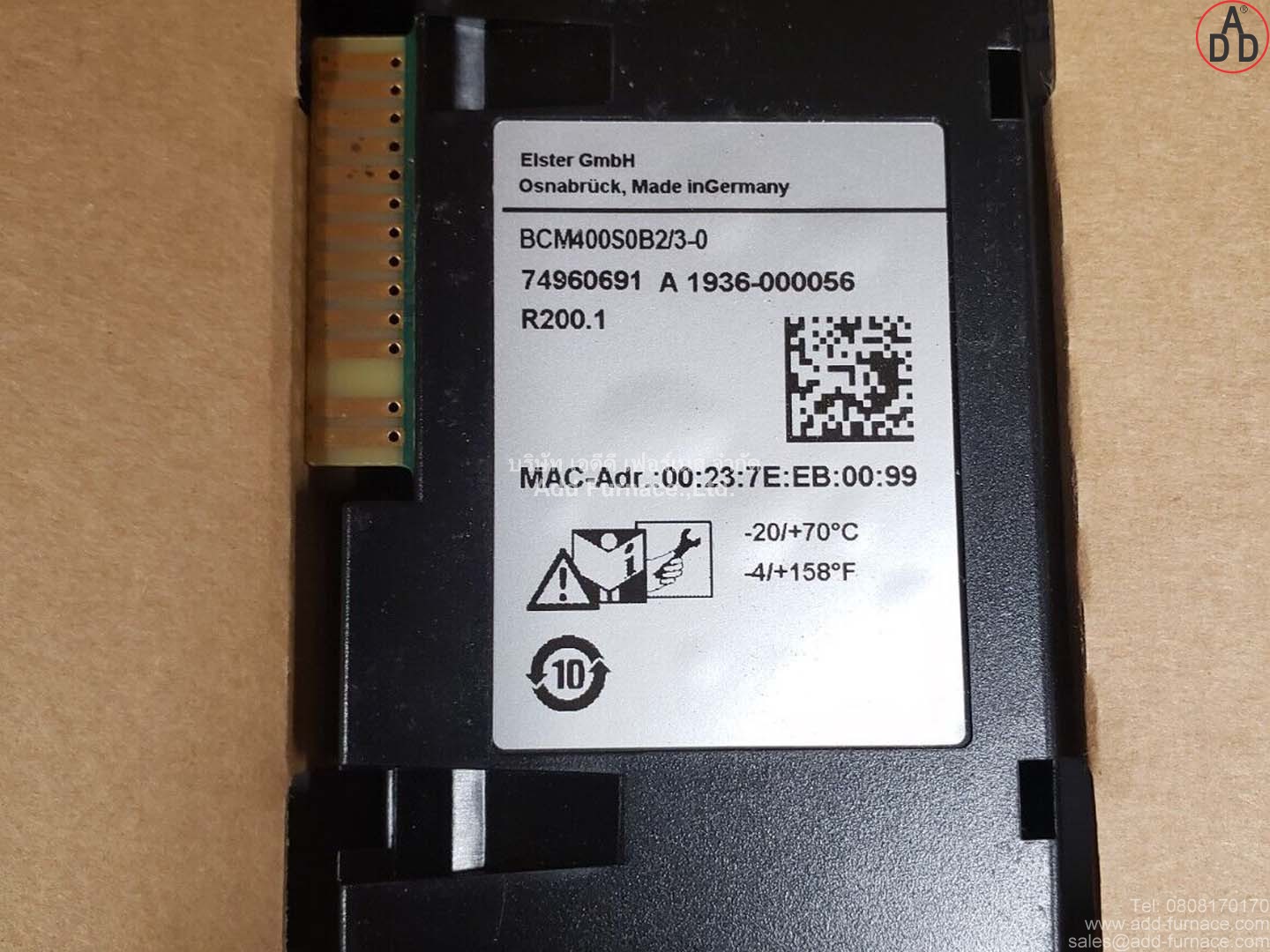 BCM400S0B2/3-0 - บริษัท เอดีดี เฟอร์เนส จำกัด