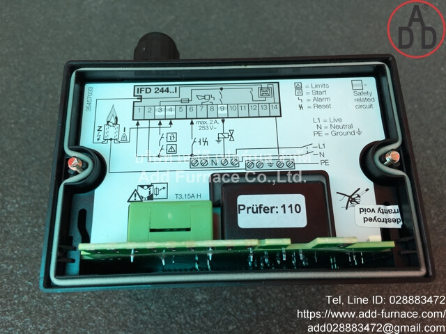 IFD 244-5/1WI | 84621046 A.1744-004326 - บริษัท เอดีดี เฟอร์เนส จำกัด