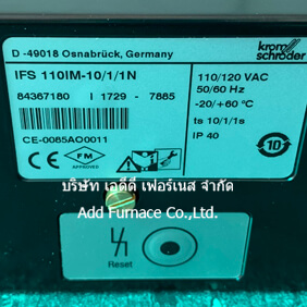 IFS 110IM-10/1/1N - บริษัท เอดีดี เฟอร์เนส จำกัด