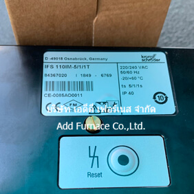 IFS 110IM-5/1/1T | Kromschroder Burner Controller - บริษัท เอดีดี เฟอร์ ...