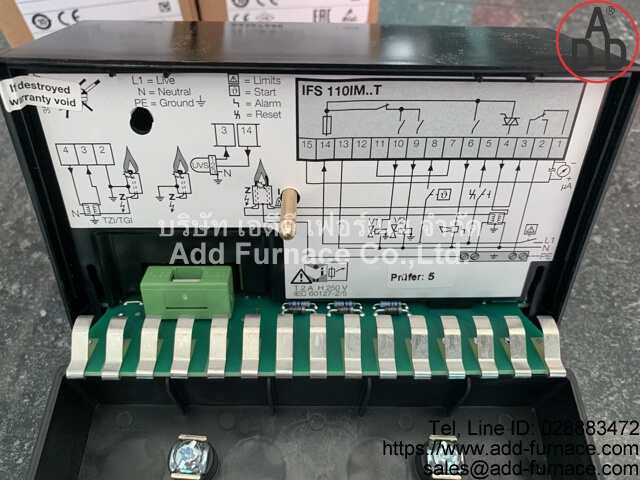 IFS 110IM-W-10/1/1T | 84367440 Kromschroder - บริษัท เอดีดี เฟอร์เนส จำกัด