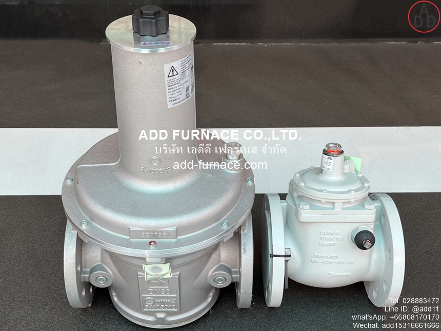 JSAV 80F50/1-0 with VGBF 80F40-3 - บริษัท เอดีดี เฟอร์เนส จำกัด