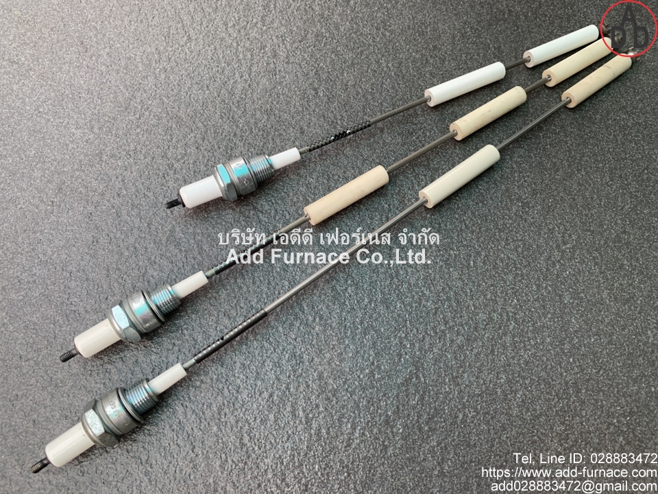 Kromschroder Gas Burner Flame Ignition Rod เขี้ยวจุดไฟและอ่านเปลวไฟใช้ ...