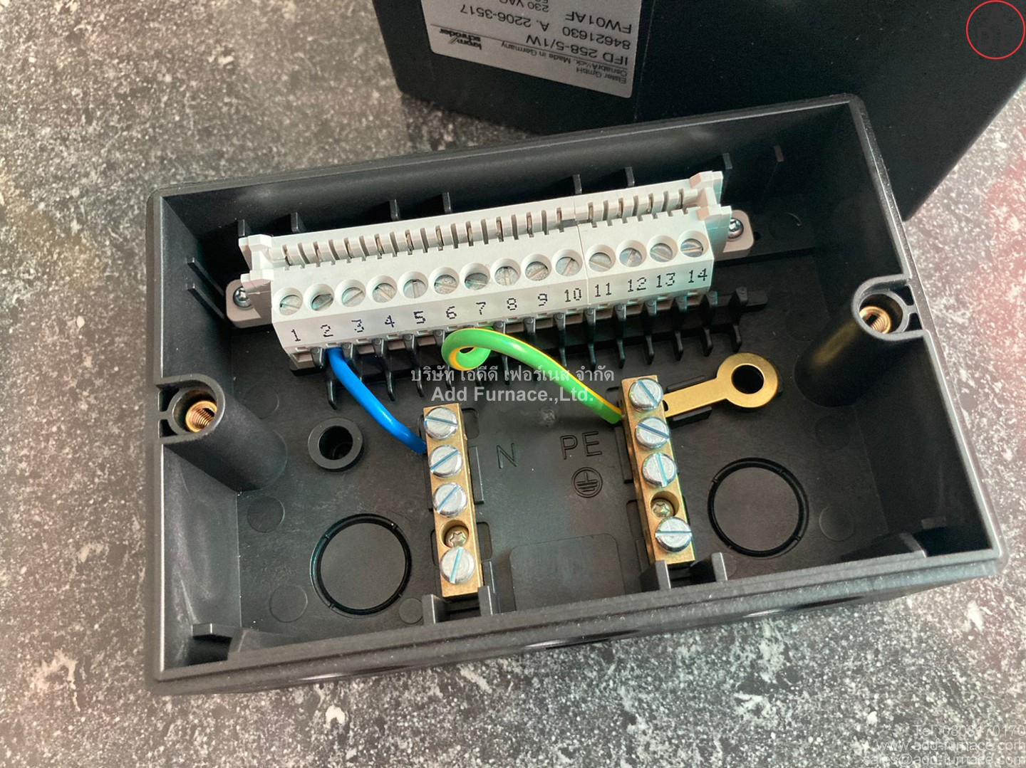 Kromschroder IFD 258-5/1W,burner control - บริษัท เอดีดี เฟอร์เนส จำกัด