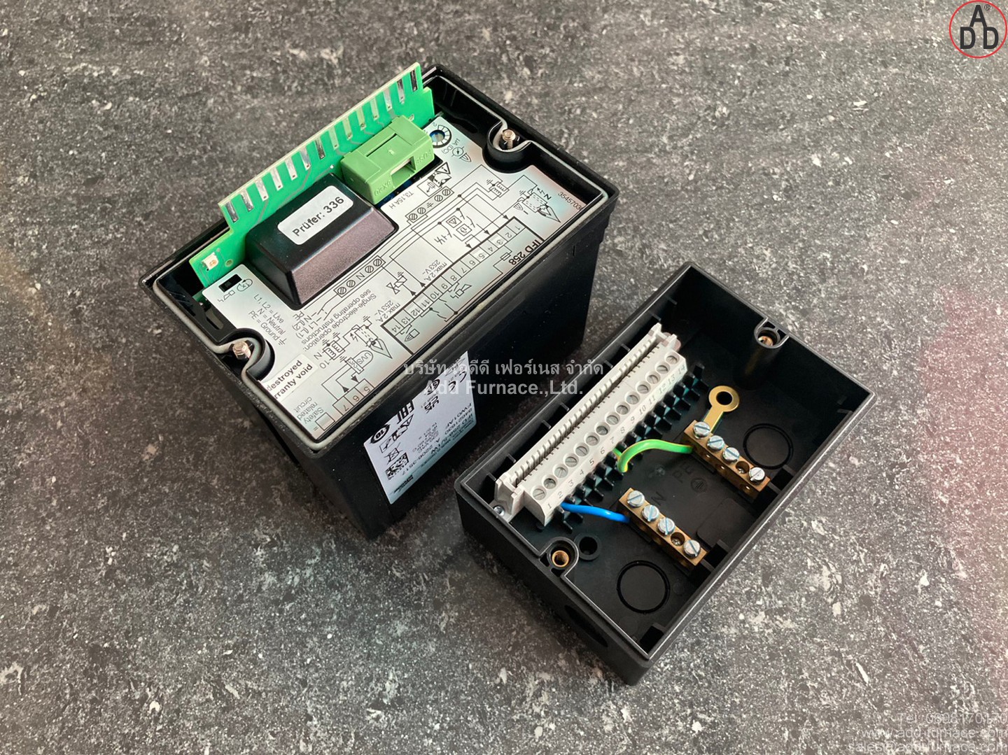 Kromschroder IFD 258-5/1W,burner control - บริษัท เอดีดี เฟอร์เนส จำกัด