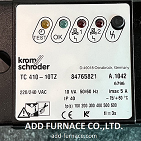 Kromschroder TC 410-10TZ - บริษัท เอดีดี เฟอร์เนส จำกัด