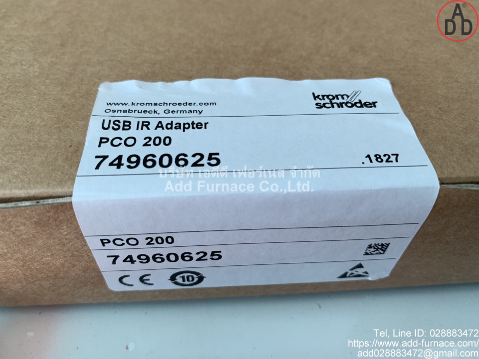 Opto-Adapter PCO 200 | USB IR Adapter,74960625,Kromschroder - บริษัท เอ ...